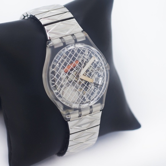 Swatch | Accessories | Swatch Swiss Vintage Ag 994 Seethrough Watch ...